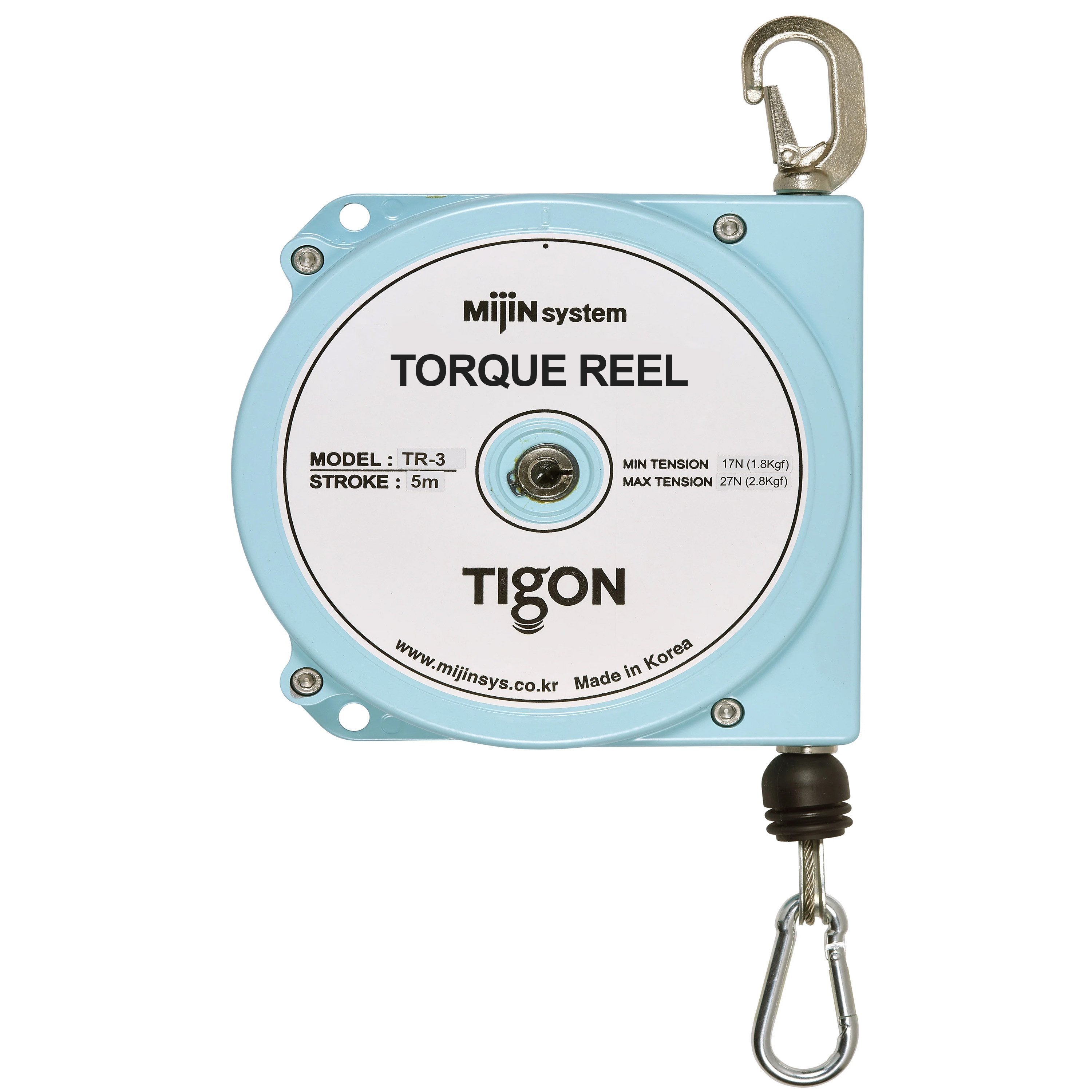 Torque Reel Retractable Balancers (1.8 -11KG) Capacity Range